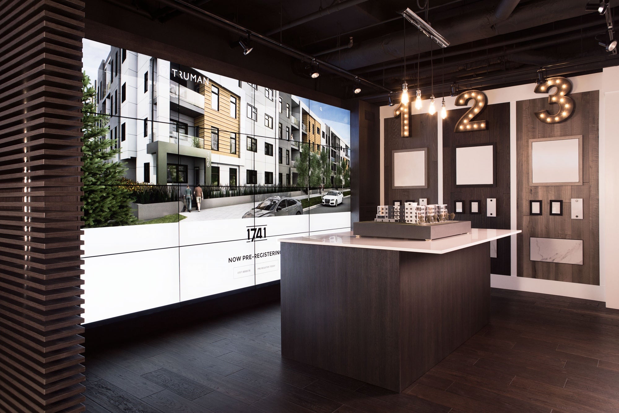 Truman 1741 Presentation Centre Video Wall – Adera Technologies